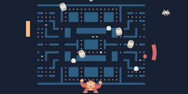 Pacapong Combines Donkey Kong, Pong, Pac-Man, and More Article Cats